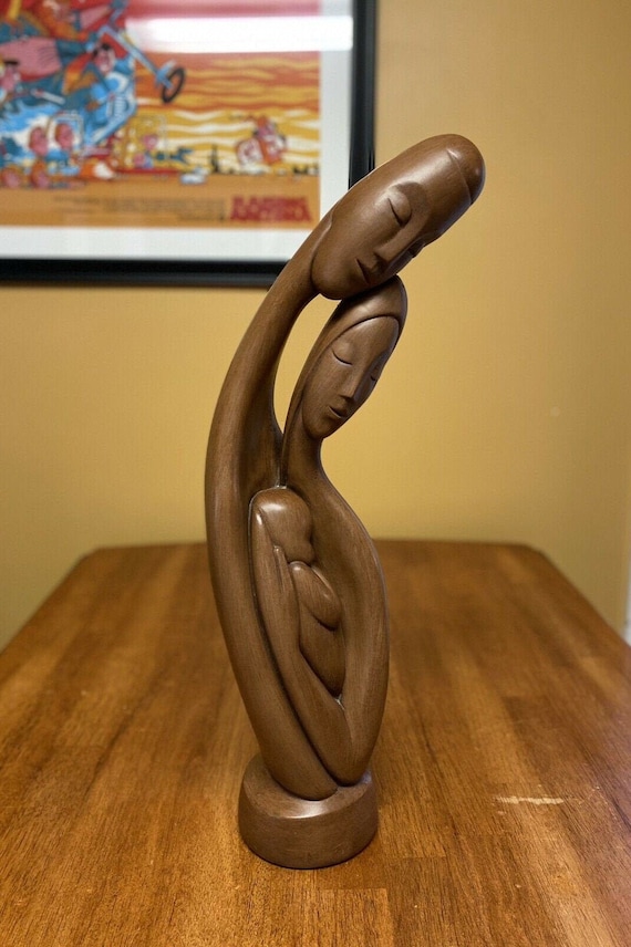 1960s Marwal Ind Inc Brower Family Baby Statue Figurine Mid | Etsy