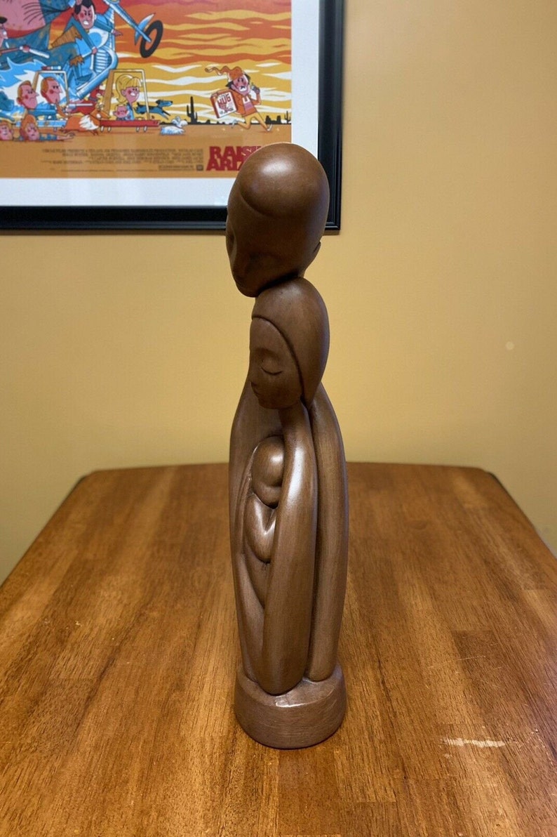 1960s Marwal Ind Inc Brower Family Baby Statue Figurine Mid - Etsy