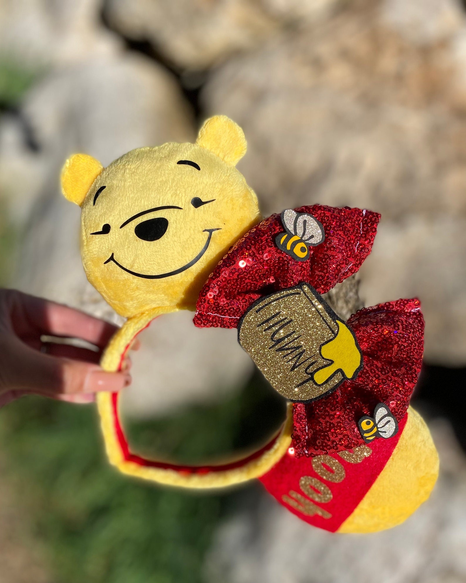 Winnie the Pooh Ears - Etsy