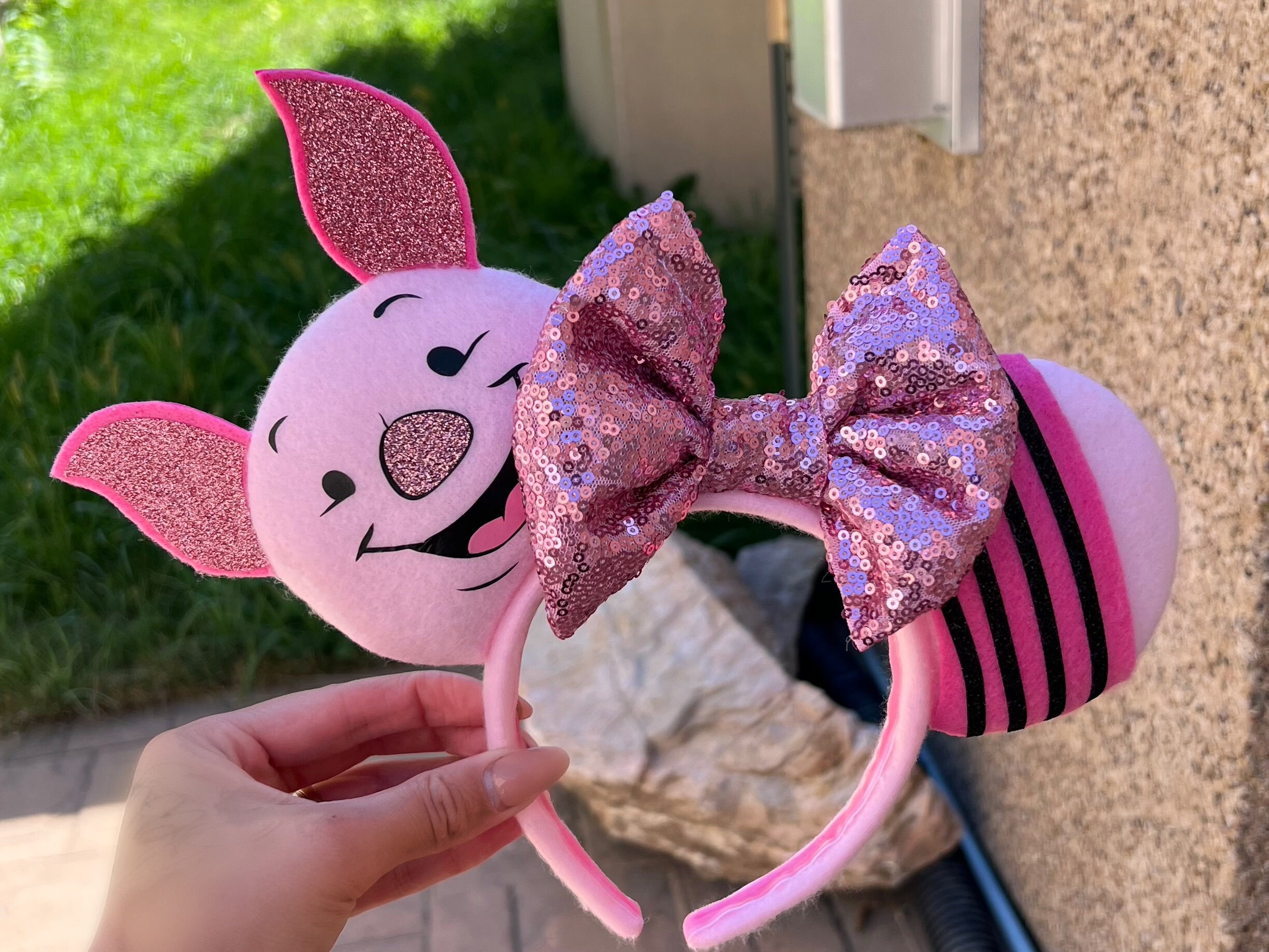 Piglet Inspired Ears - Etsy