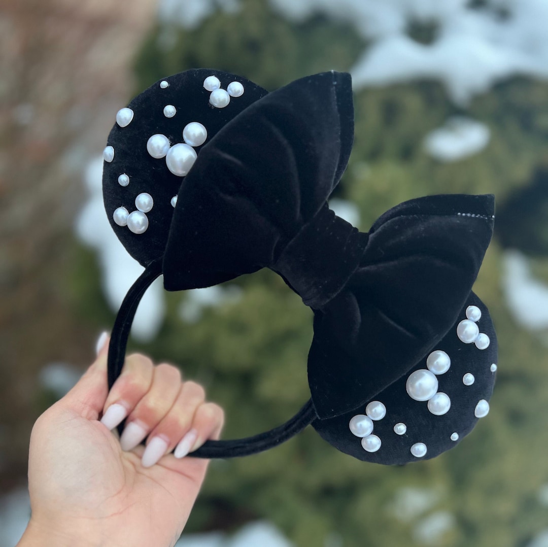 Black Velvet Ears - Etsy