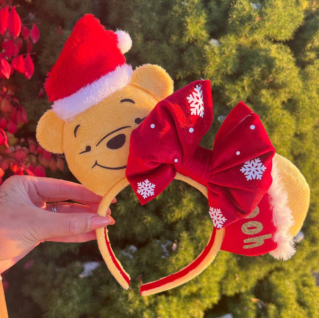 Winnie the Pooh Christmas Ears - Etsy