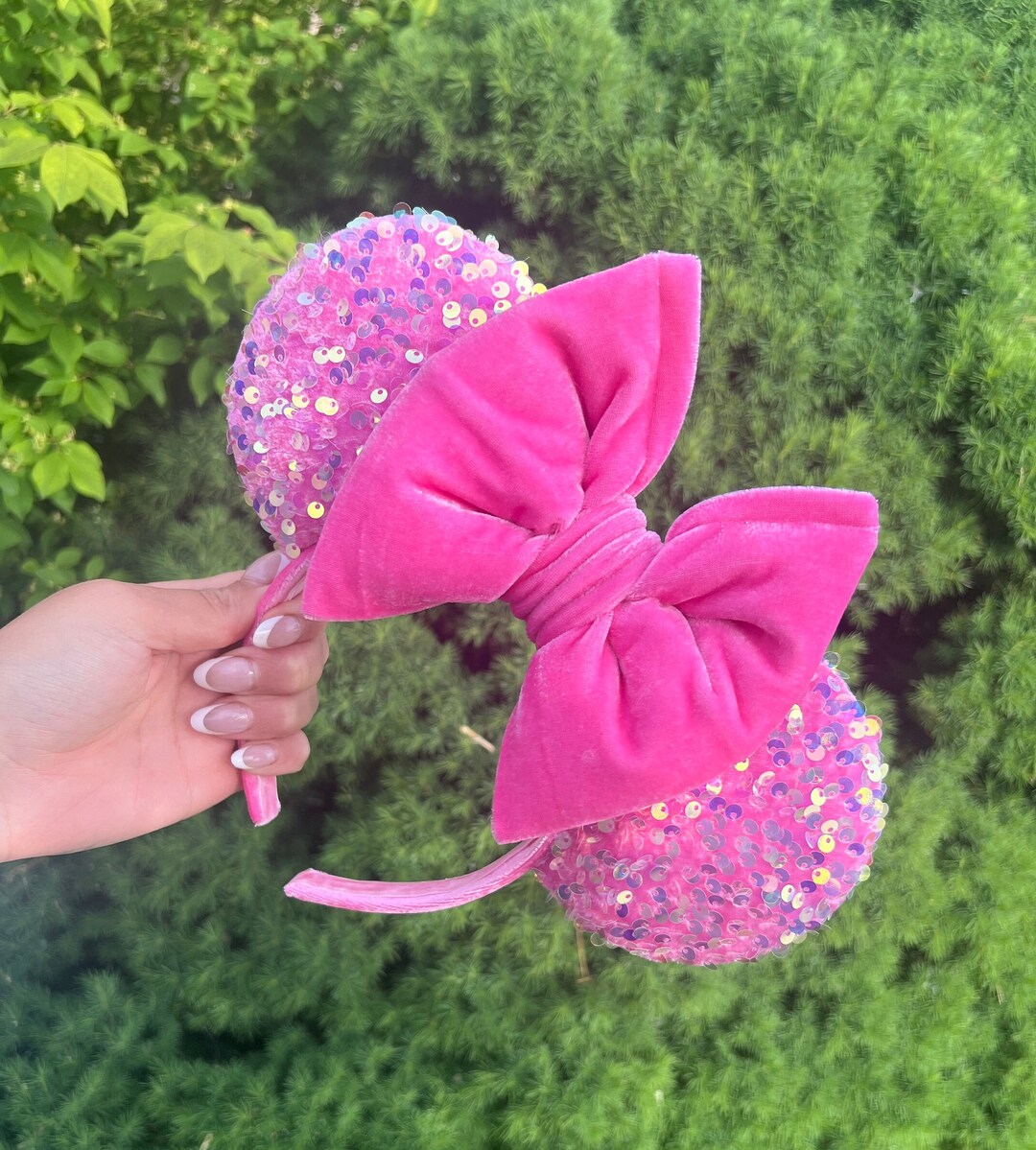 Pink Mouse Ears. - Etsy