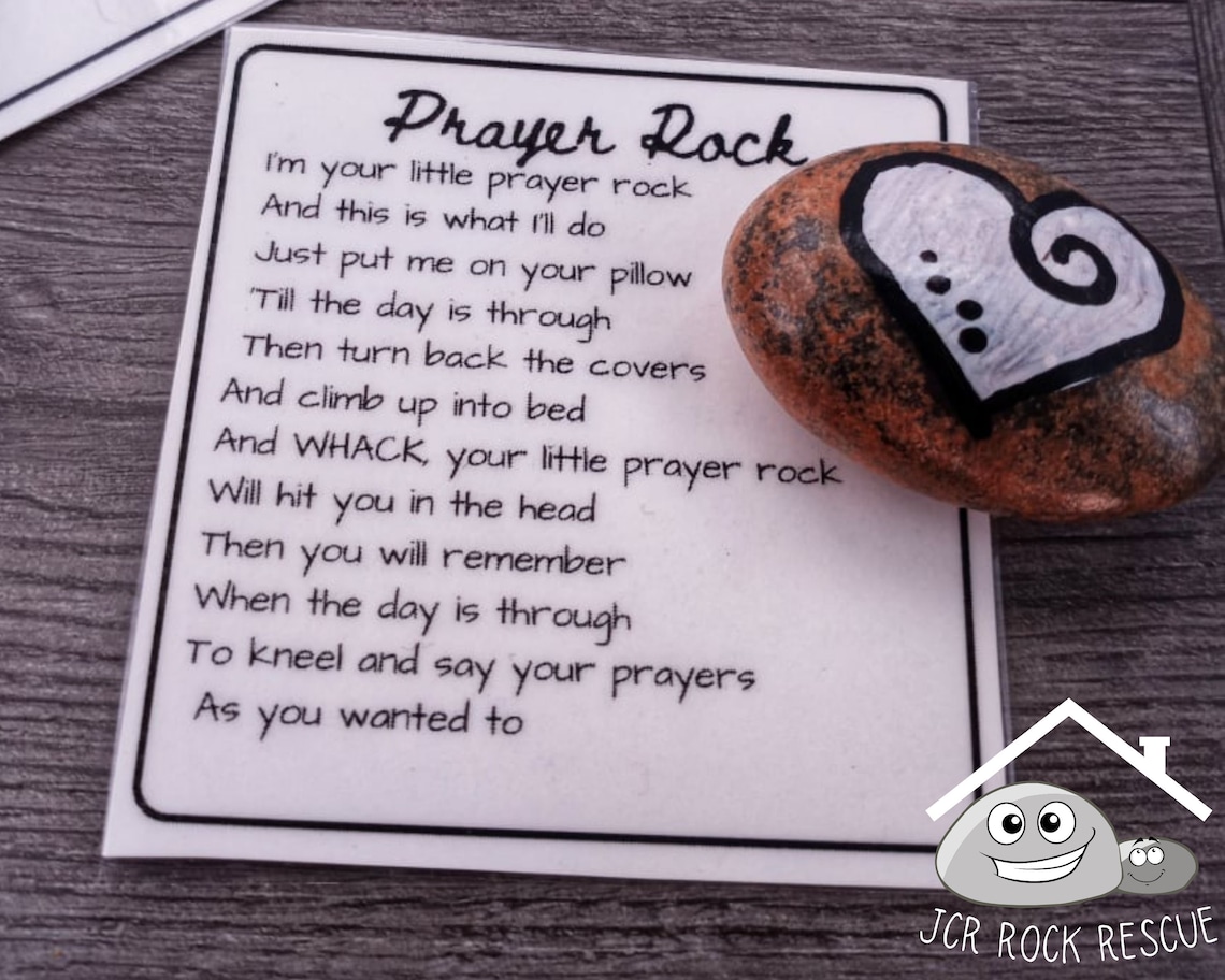 Prayer Rock Painted Rocks Rock Painting Christian Gift | Etsy