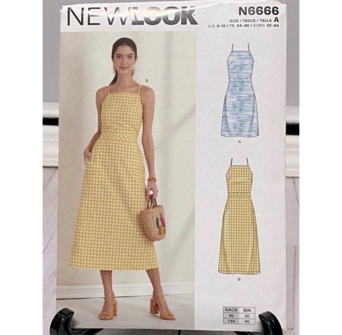 New Look N6666 Womens Sewing Patterns UNCUT - Etsy