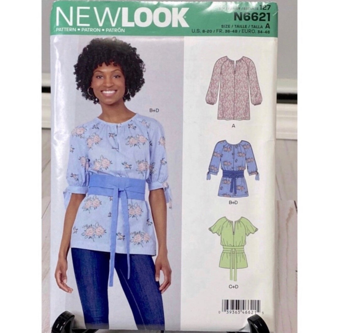 New Look N6621 Womens Sewing Patterns UNCUT - Etsy