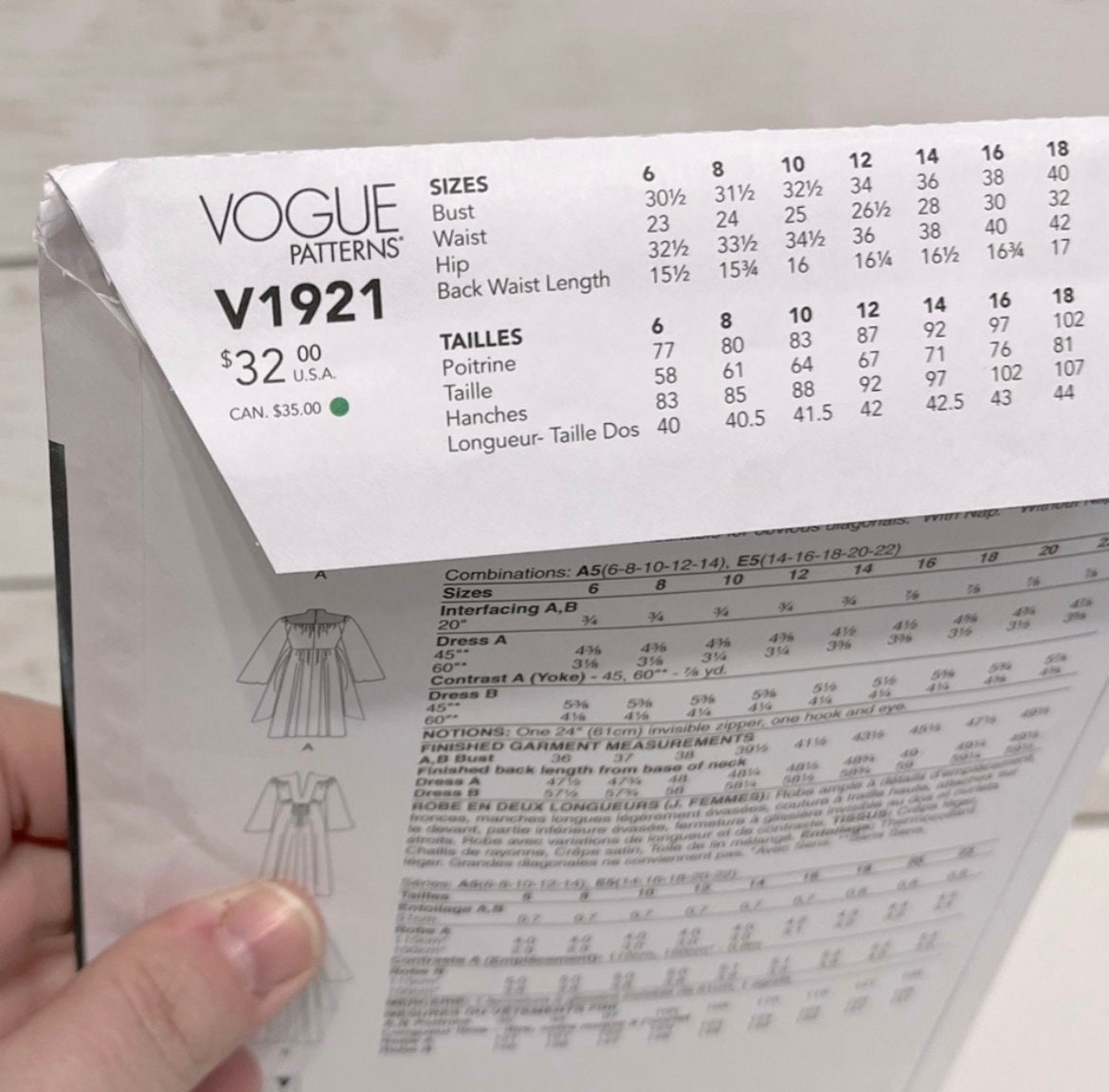 Vogue V1921 Womens Fashion Sewing Patterns UNCUT - Etsy