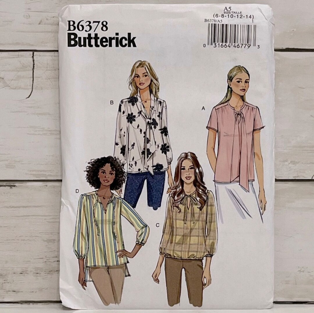 Butterick B6378 Womens Fashion Sewing Patterns UNCUT - Etsy