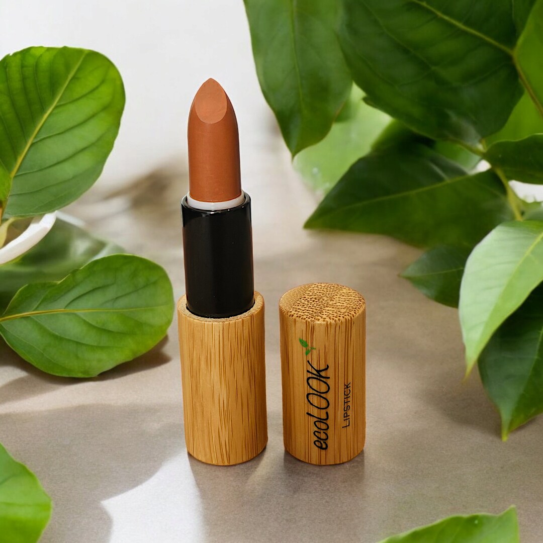 Creamy Matte Brown Red Lipstick - Etsy