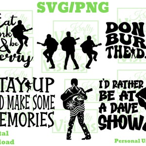 Dave Matthews SVG, Dave Matthews PNG, Dave Fan, Dave Music, DMB, Dave ...