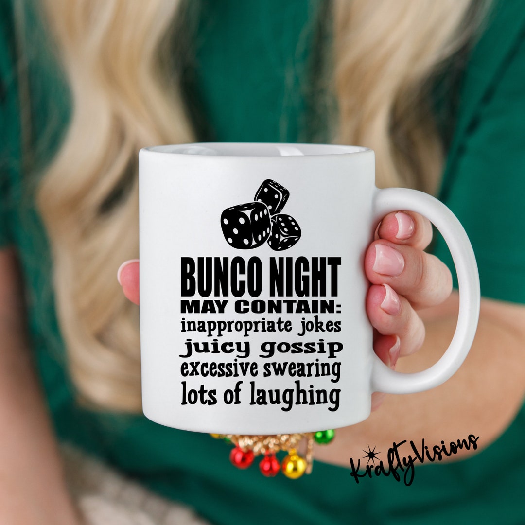 Bunco SVG, Bunco PNG, Bunco Night SVG, Bunco Game, Bunco Night, Bunco ...