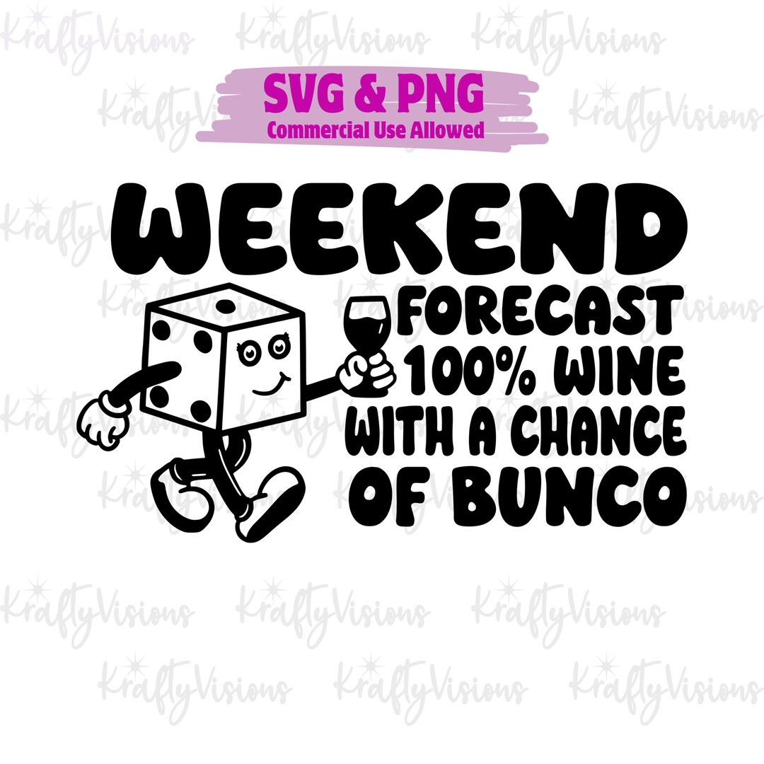 Bunco SVG/PNG Bundle Bunco Graphic Bunco Night Christmas - Etsy