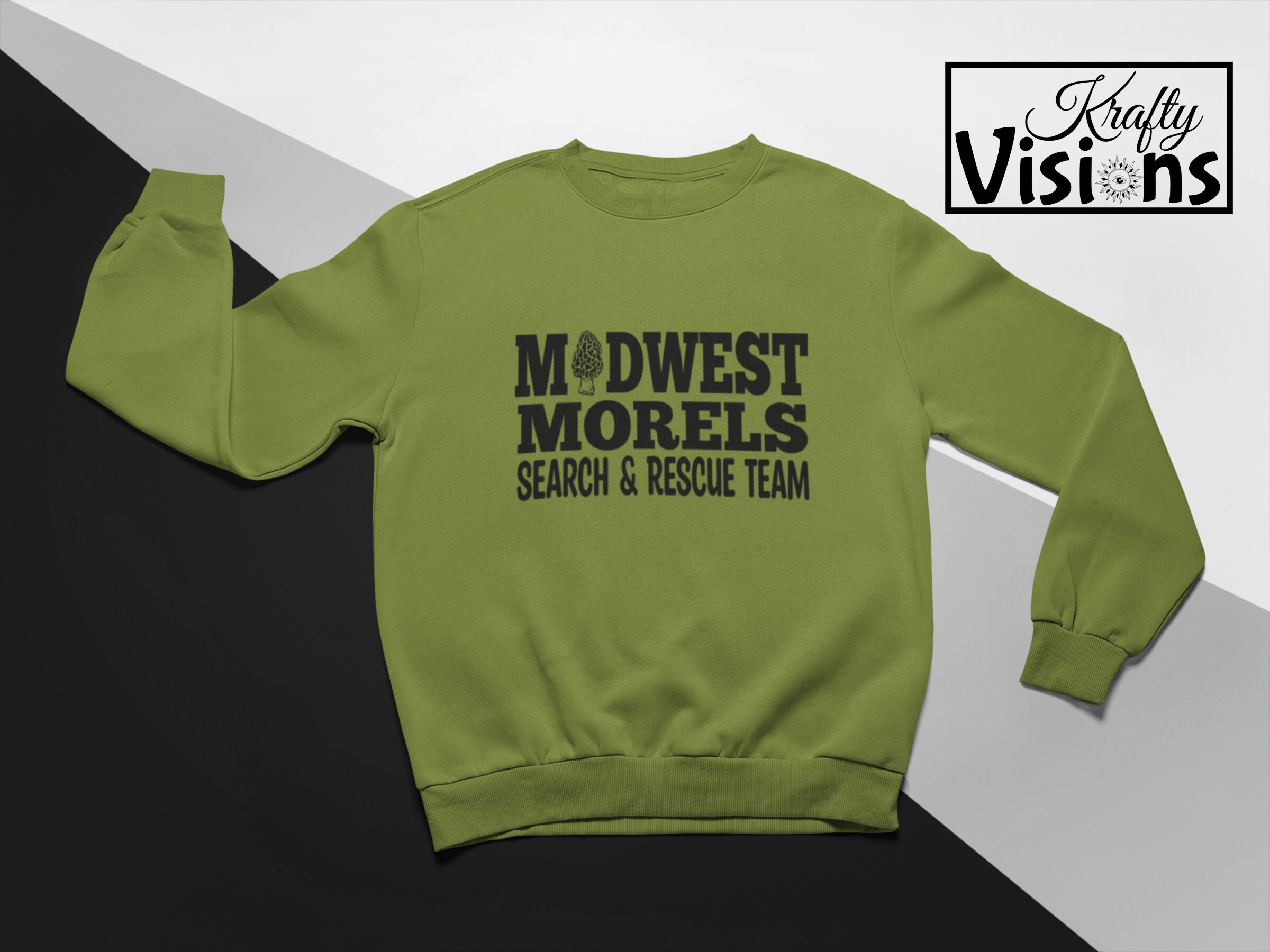 Midwest Morel Search & Rescue Team SVG/PNG, Morel Mushroom - Etsy