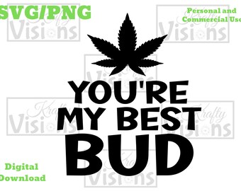 Best Bud Svg - Etsy