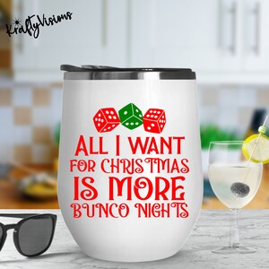 Bunco SVG, Bunco PNG, Bunco Night, Christmas Bunco, Happy Holidays ...