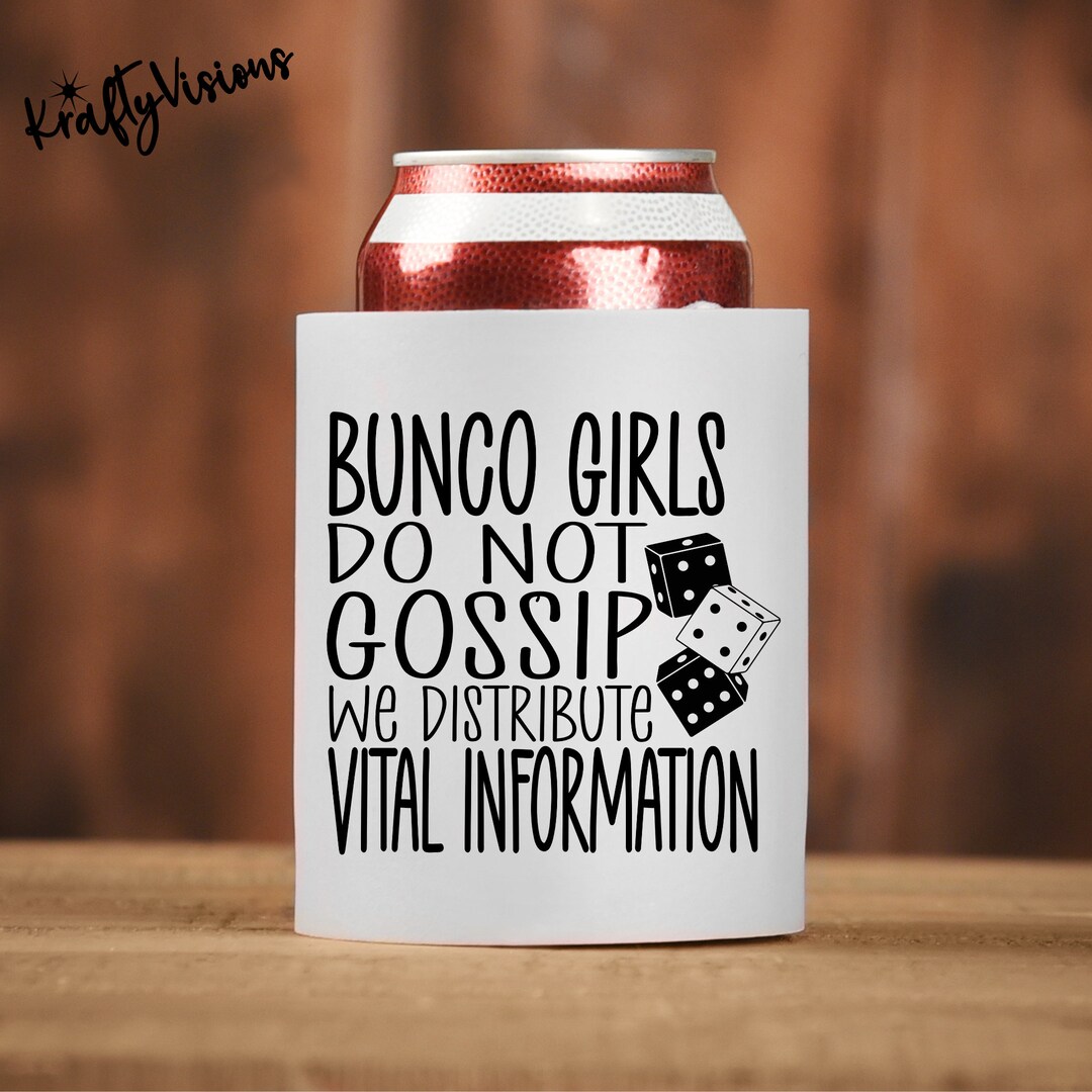 Funny Bunco SVG Girl's Night, Bunco Night Bunco Game Bunco Player Bunco ...