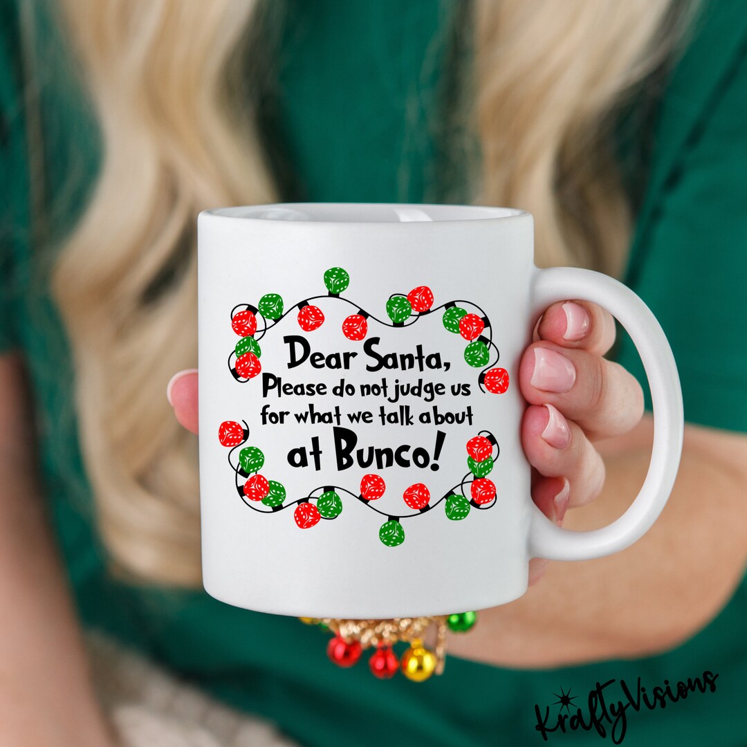 Bunco SVG, Bunco PNG, Bunco Night, Christmas Bunco, Happy Holidays ...