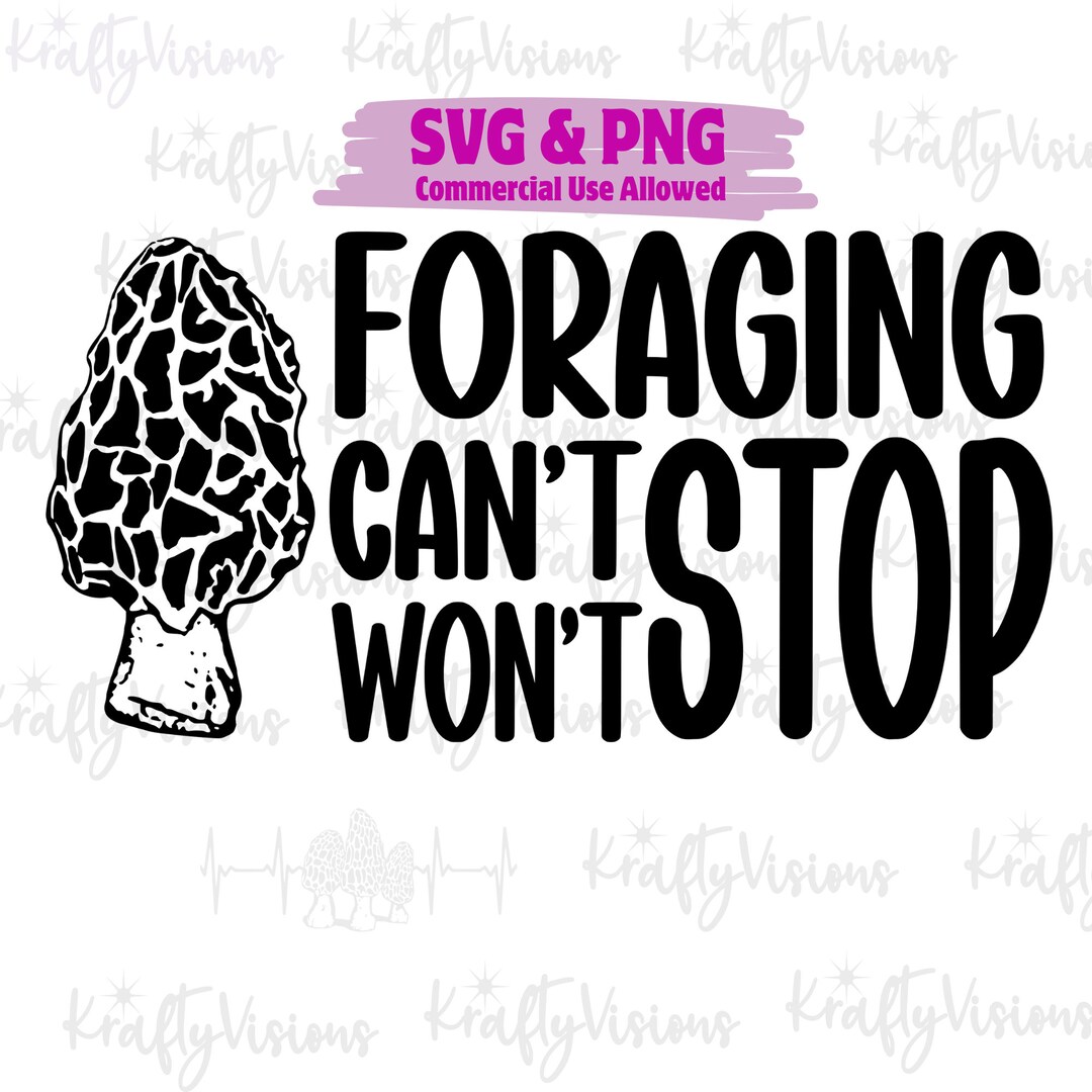 Morel SVG, Morel PNG, Morel Mushroom, Mushroom Hunter, Morels, Fungi ...