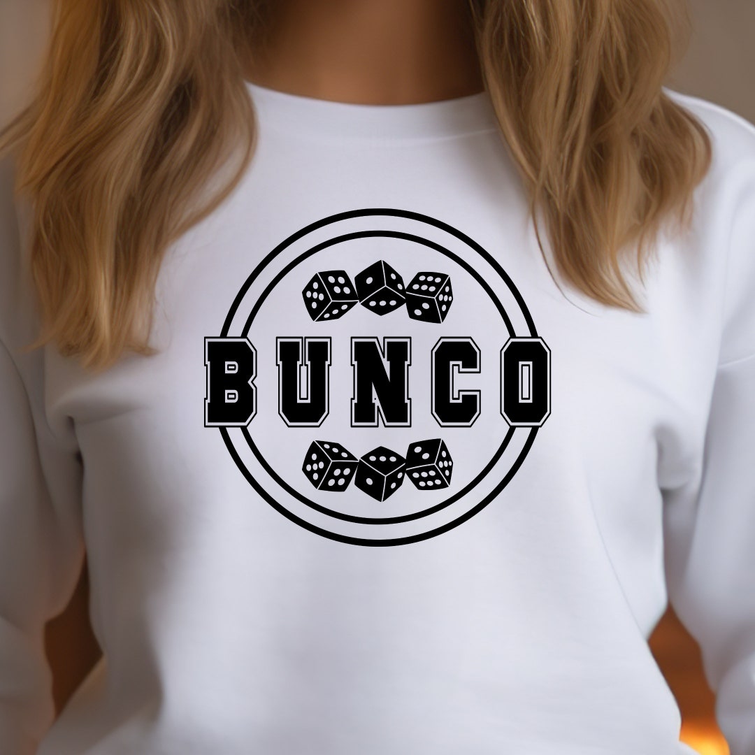 Funny Bunco SVG, Bunco SVG, Bunco PNG, Bunco Game, Bunco Night, Bunco ...