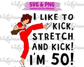 50th Birthday SVG, Sally O'malley, SNL Skit Sally O'malley, Happy 50th ...
