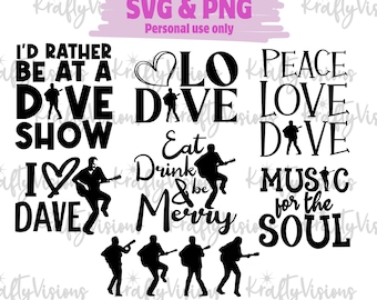Dave Matthews SVG, Dave Matthews PNG, DMB, Dave Matthews, Dave Mattews ...