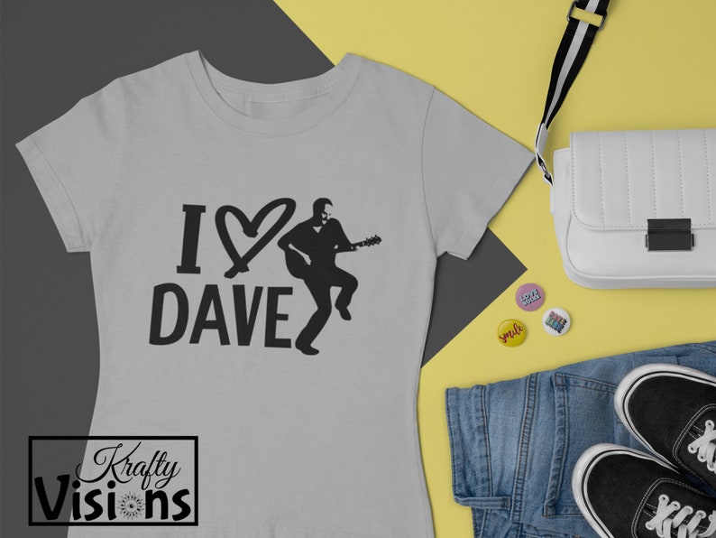 I Love Dave SVG/PNG - Etsy