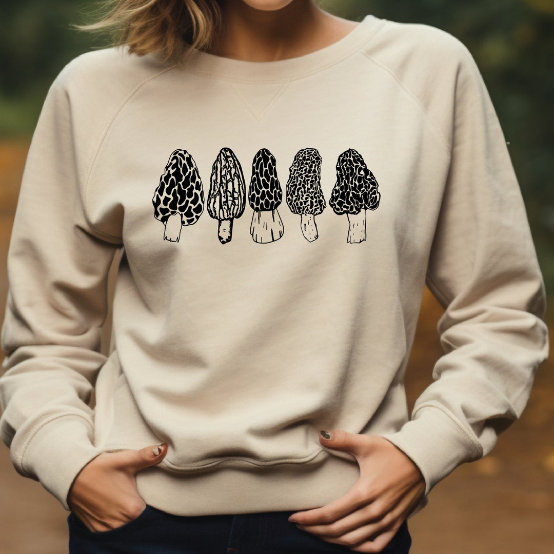 Morel Mushroom SVG, Morel Mushroom PNG, Shroomin', Fungi, Forager ...