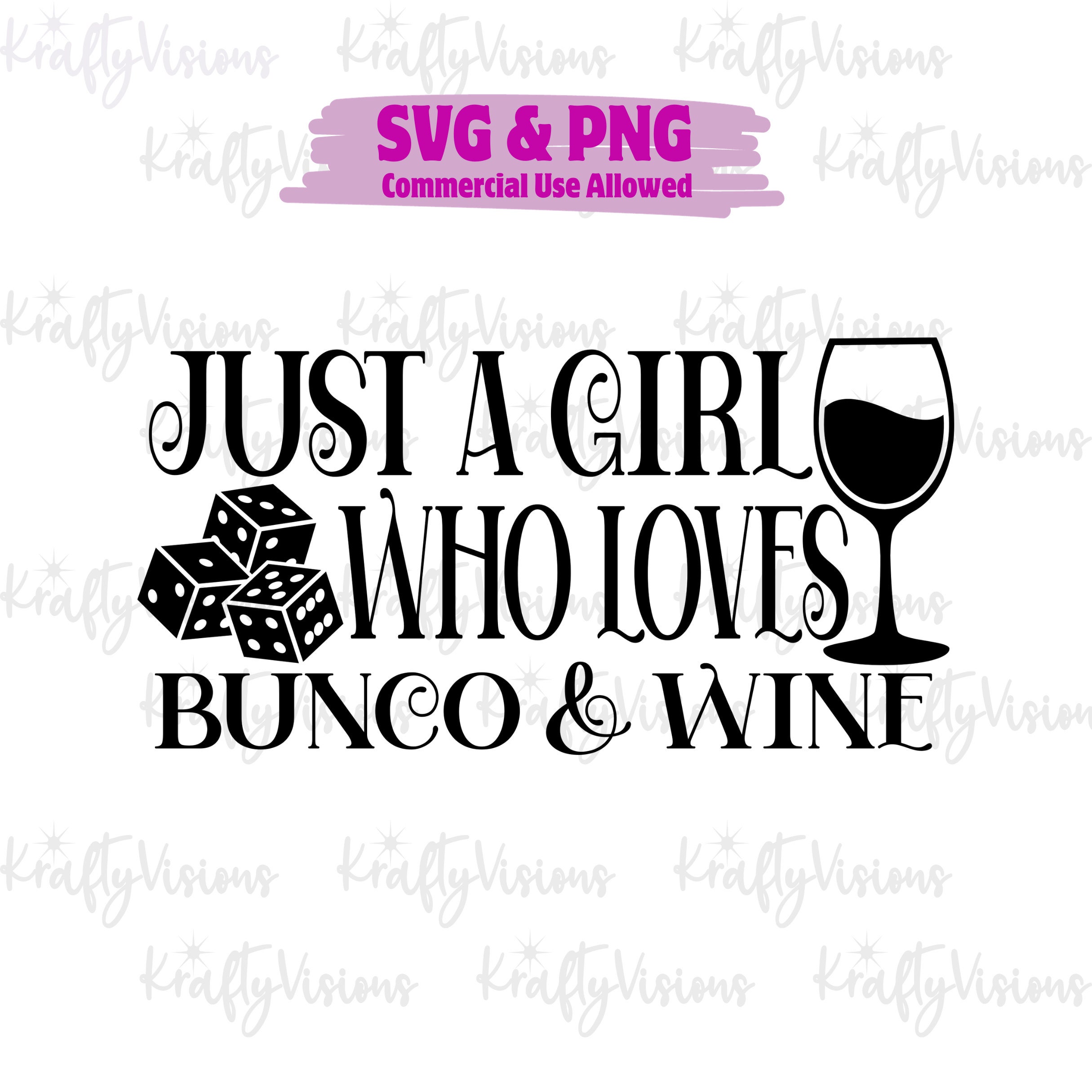 Bunco SVG Bunco PNG Bunco Group Dice Bunco Night Bunco - Etsy