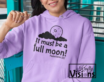 Full Moon Teacher Svg - Etsy