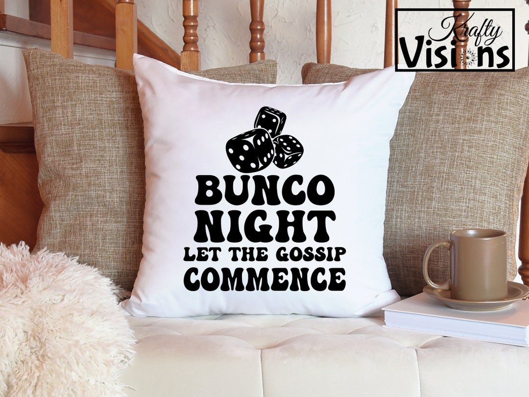 Bunco SVG, Bunco PNG, Bunco Night, Bunco Game, Bunco Girls, Bunco Gift ...