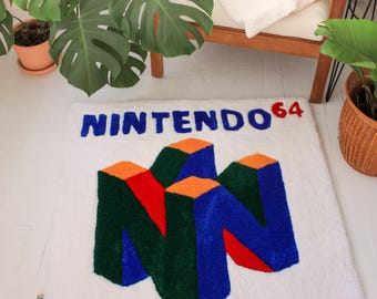 N64 Logo Custom Rug - Etsy UK