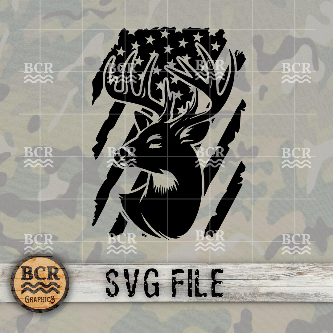 Big Buck SVG, Whitetail Deer SVG, Big Buck Digital Download, Deer ...