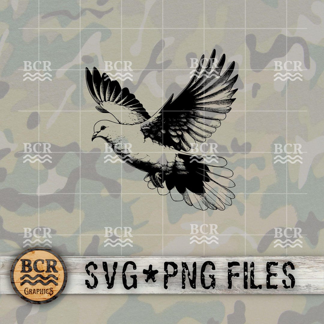 Mourning Dove SVG, Turtledove SVG, Dove Digital Download, Dove Hunting ...