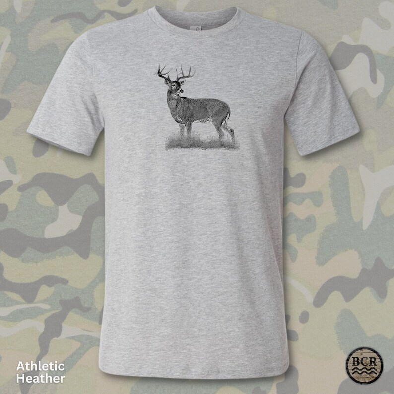 Whitetail Deer T-shirt Deer Hunting Shirt Deer Hunter Big - Etsy