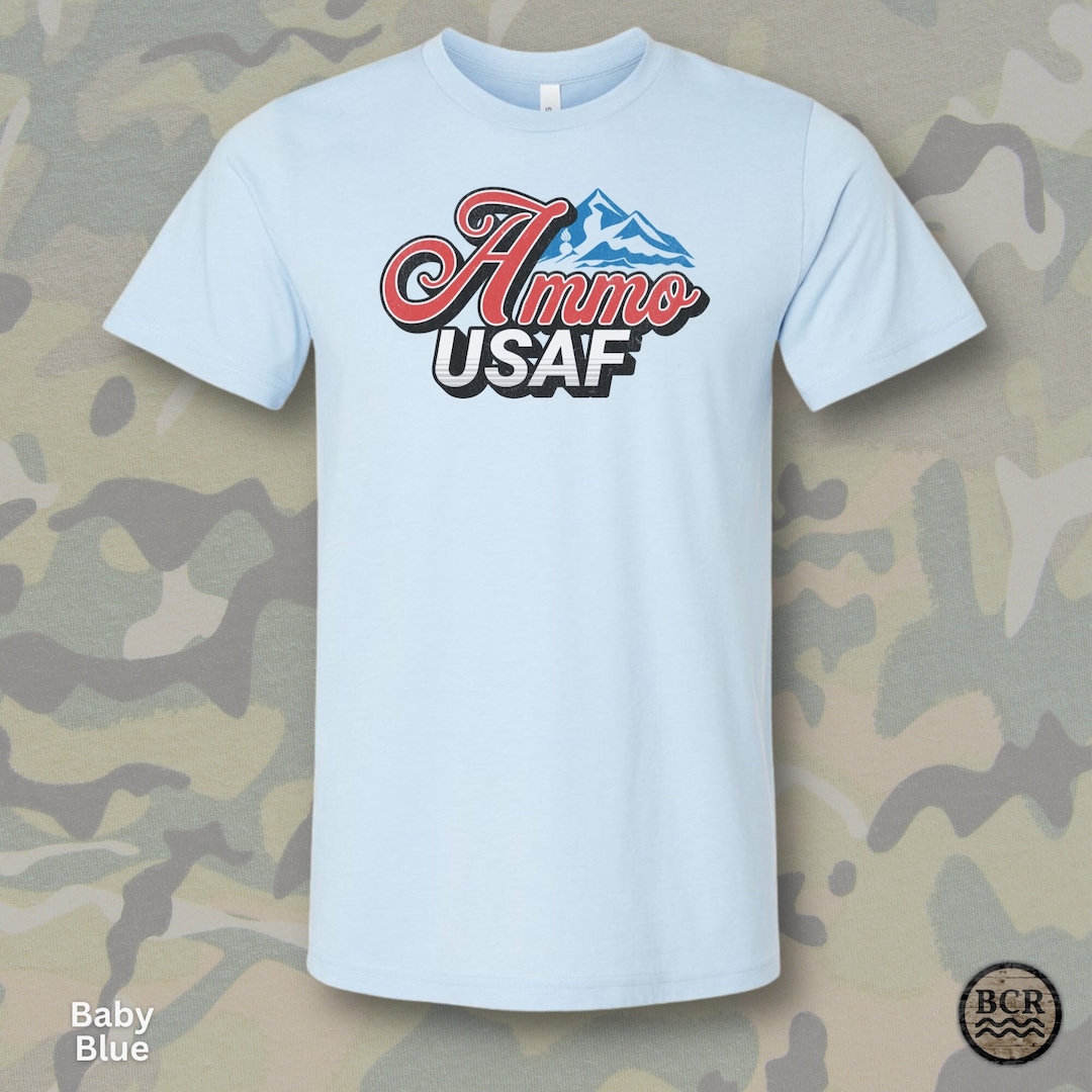 USAF AMMO T-shirt, IYAAYAS Shirt, Ammo Troop, Air Force Veteran ...