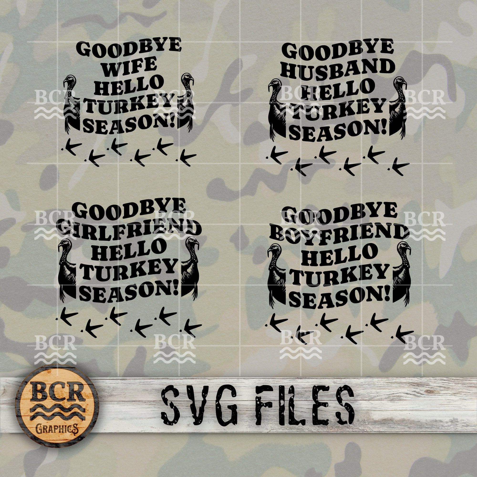 Wild Turkey SVG, Gobbler Turkey SVG, Turkey Hunting Digital Download ...