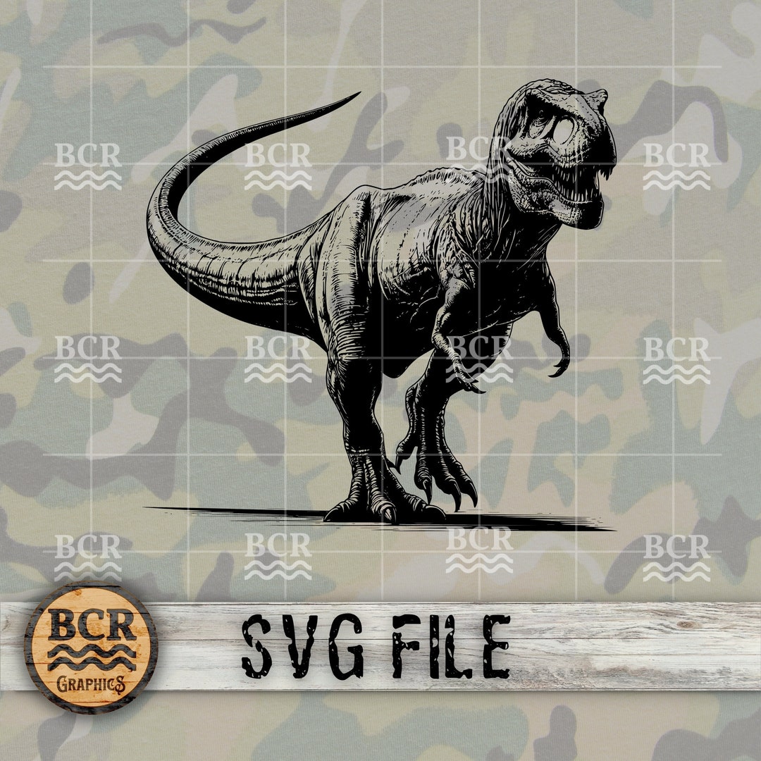 Tyrannosaurus Rex SVG, T-rex SVG, T Rex SVG, Dinosaur Svg, T Rex ...
