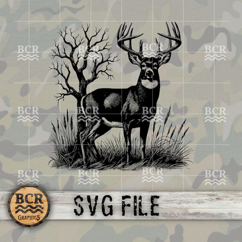 Deer Svg - Etsy