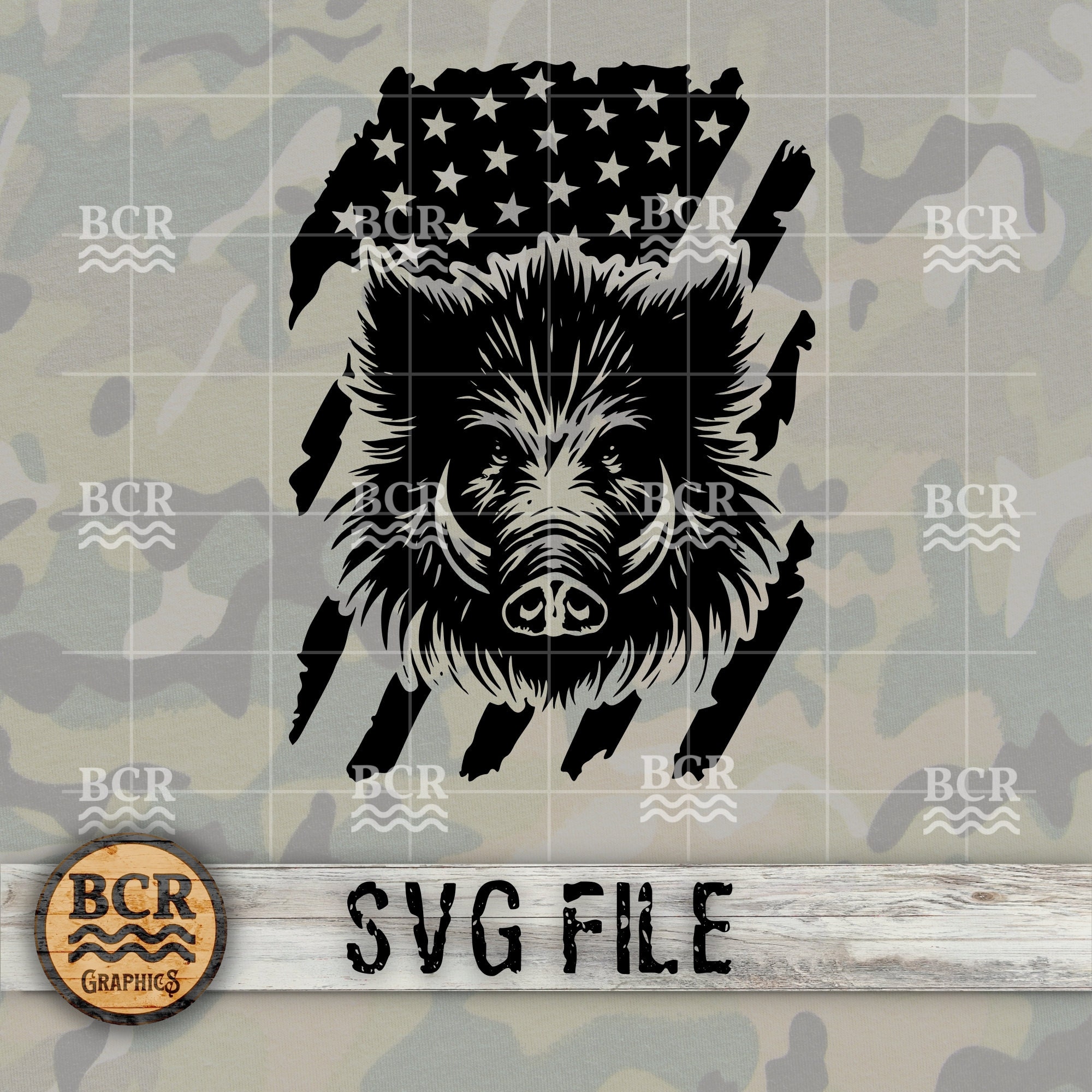 Wild Boar SVG, Wild Hog SVG, Wild Pig SVG, Wild Boar Digital Download ...
