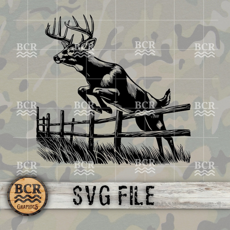 Big Buck SVG, Whitetail Deer SVG, Big Buck Digital Download, Deer ...