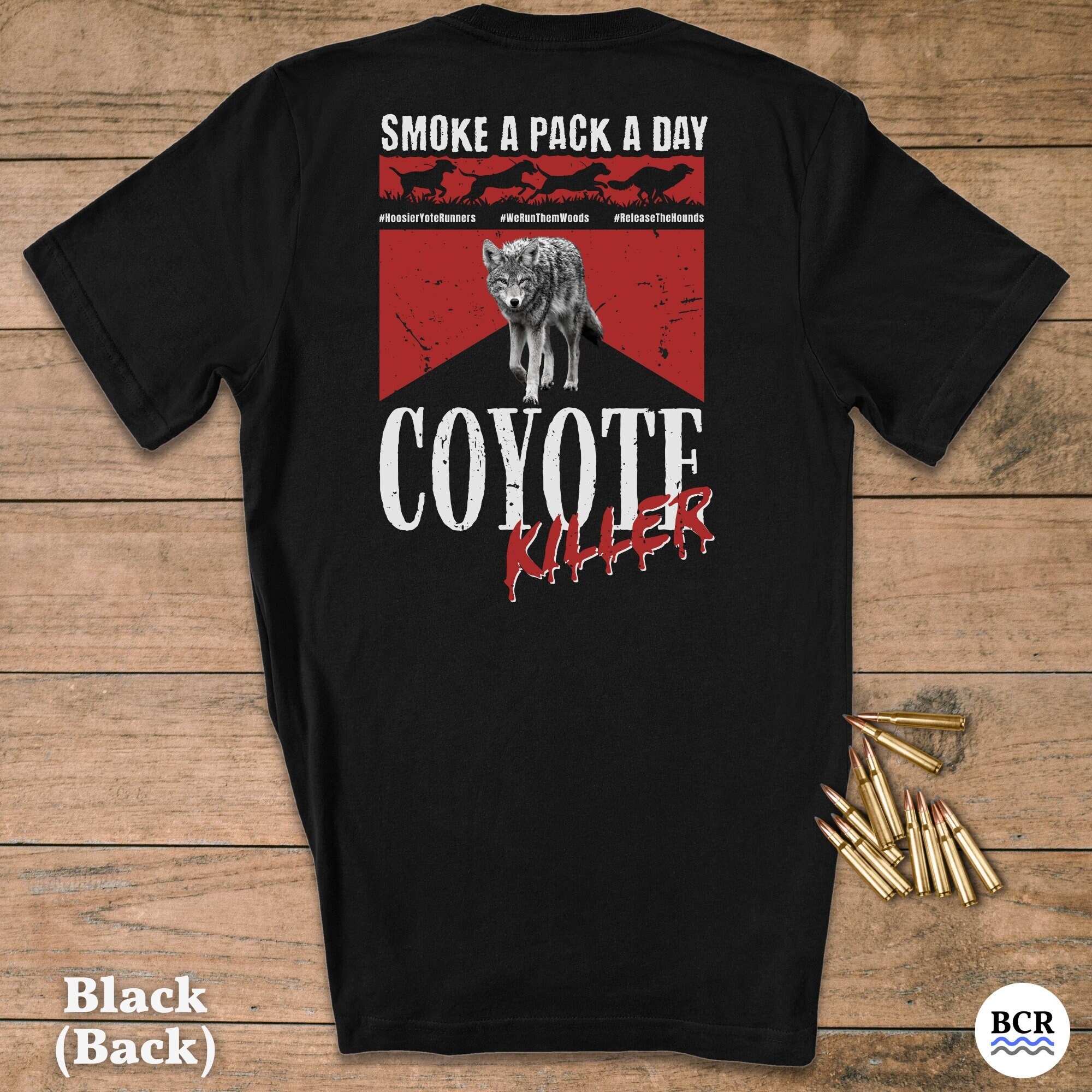 Coyote Killer T Shirt Custom, Coyote Hunting Shirt, Predator Hunting ...