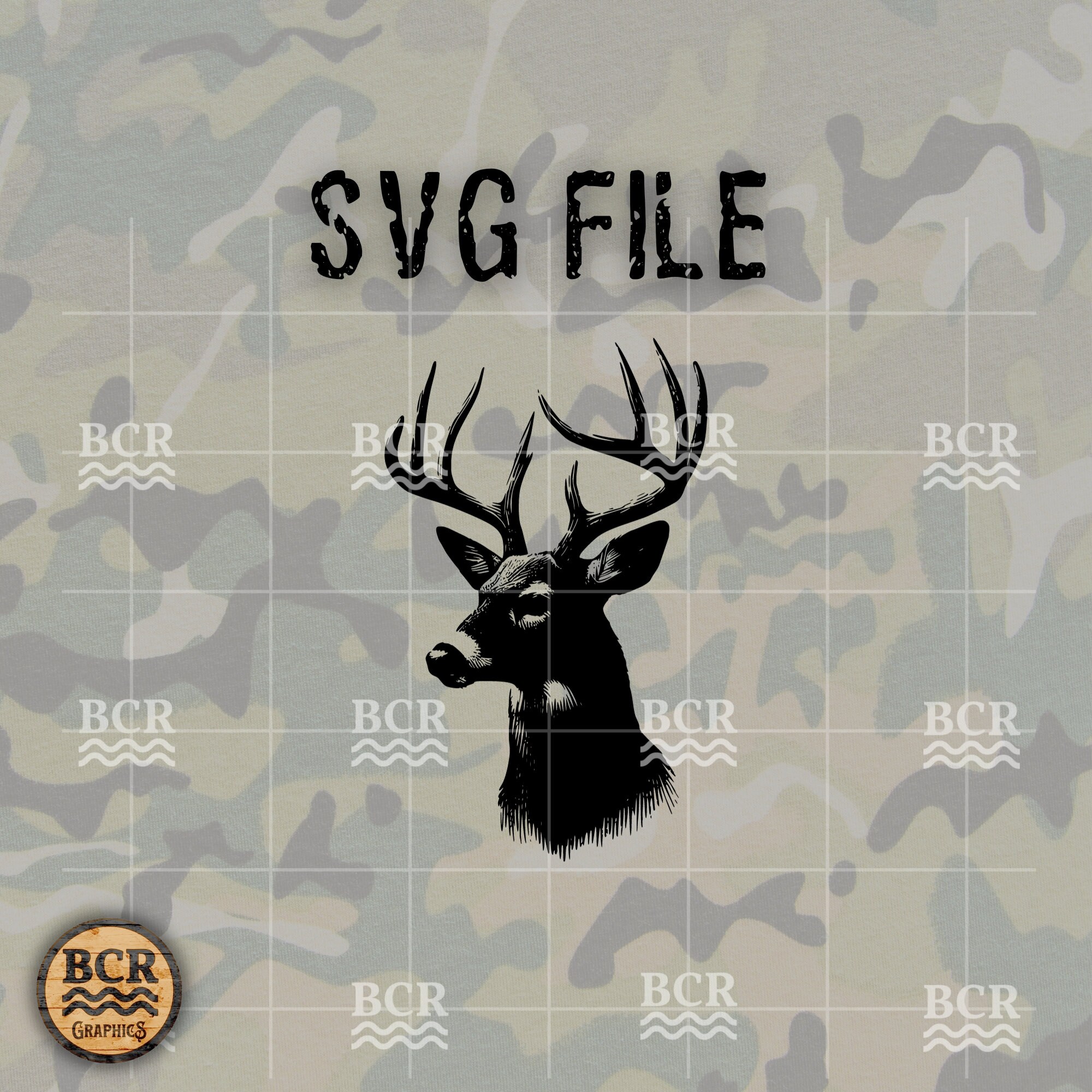 Big Bucks SVG, Whitetail Deer SVG, Big Buck Digital Download, Deer ...