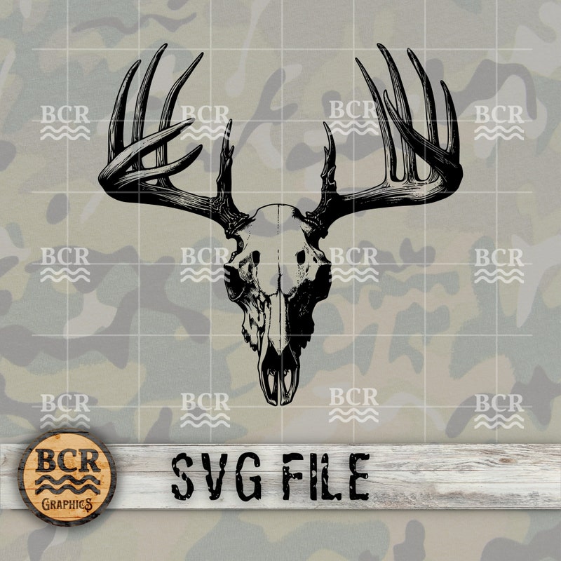 White Deer Skull Png - Etsy