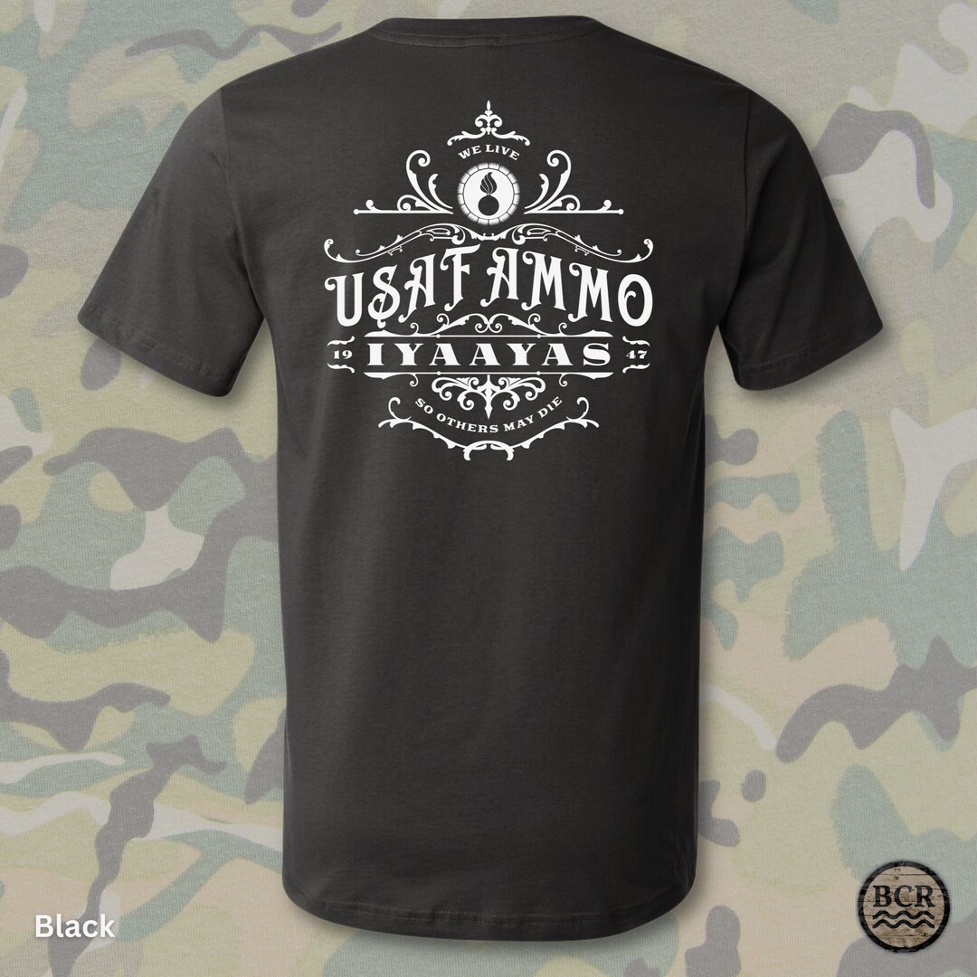USAF AMMO Shirt, IYAAYAS Shirt, Ammo Troop Gift, Pisspot Shirt, Ammo ...
