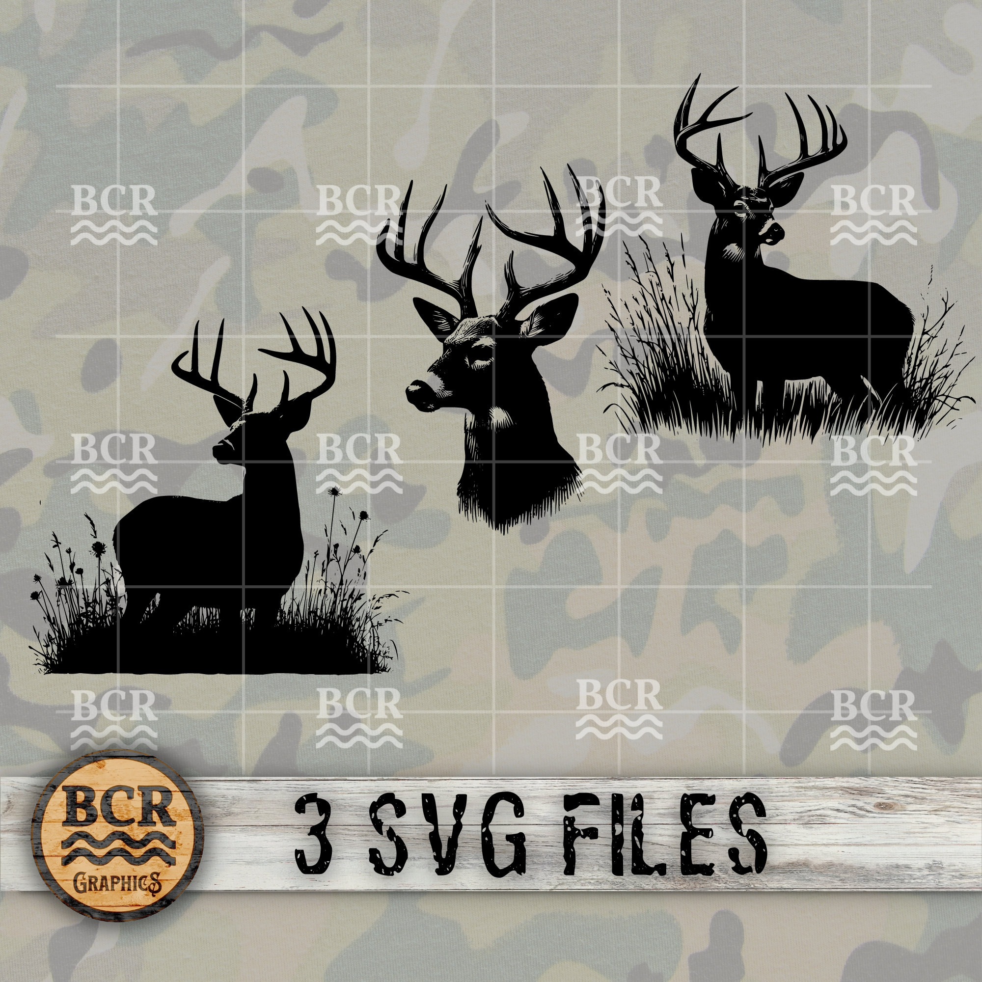Big Bucks SVG, Whitetail Deer SVG, Big Buck Digital Download, Deer ...
