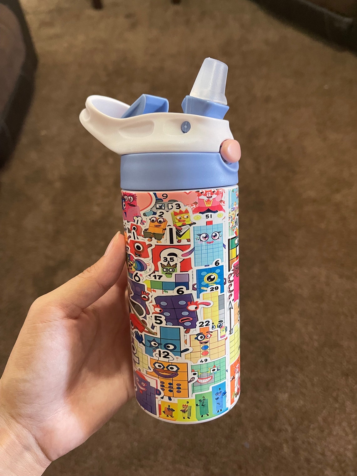 12oz Sippy Fliptop Water Bottlewater Bottle for Kids Sippy Cupkids ...