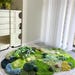 DIY Moss Rug Making Kit | Latch Hook Moss Mat Kit | DIY Kit | Yarn ...