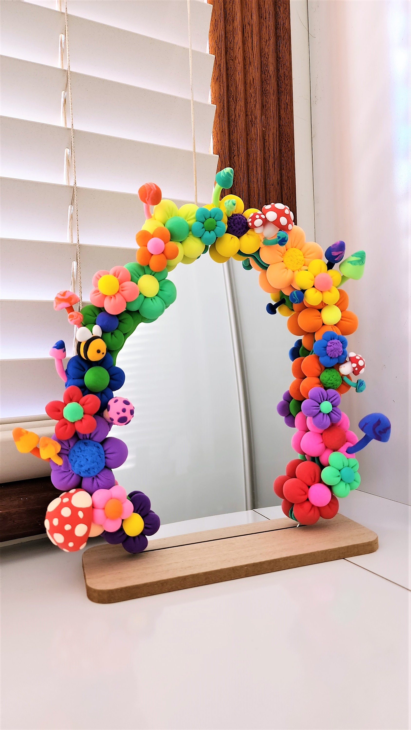 DIY Clay Mirror Craft Kit | Ultra Light Foam Clay | DIY Tutorial ...