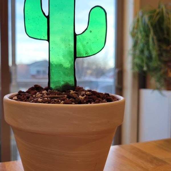 Glass Cactus - Etsy