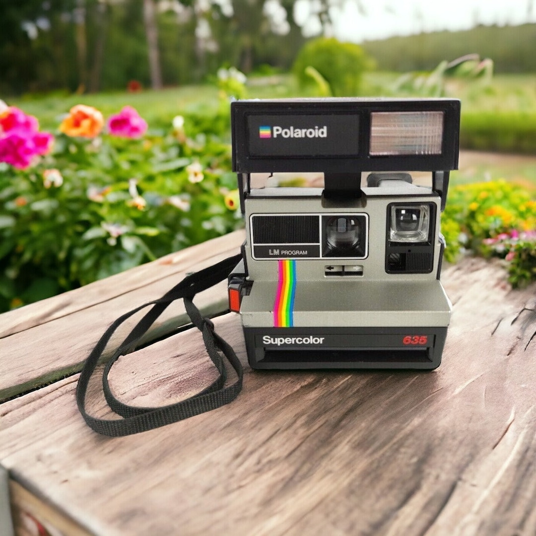 POLAROID SUPERCOLOR 635 - Vintage Instant Camera - Etsy